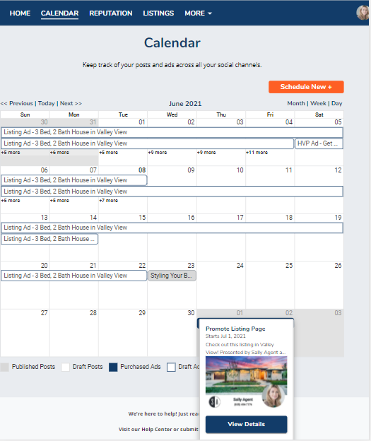 Why Use a Social Media Content Calendar for Real Estate? – Postamo